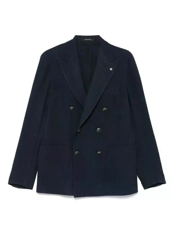 Tagliatore Double-breasted Blazer - Blue