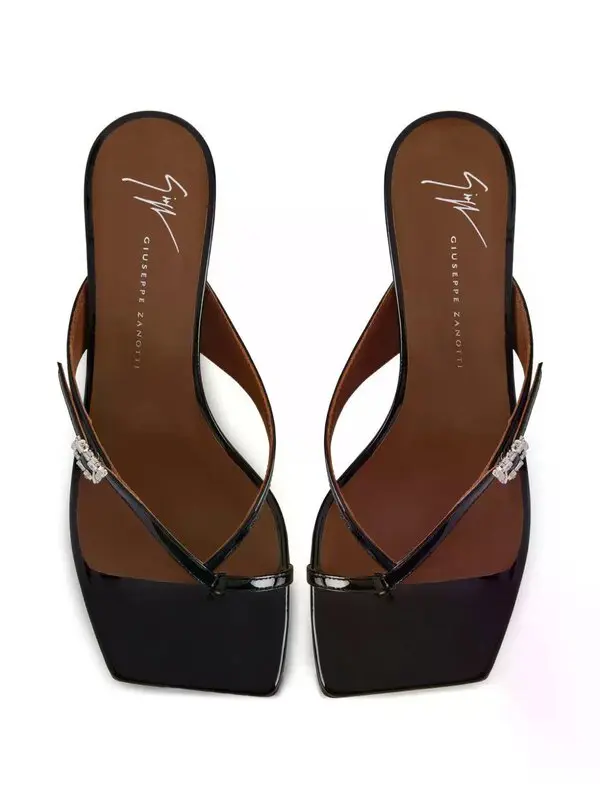 GIUSEPPE ZANOTTI 45mm Amandhine Sandals - Black