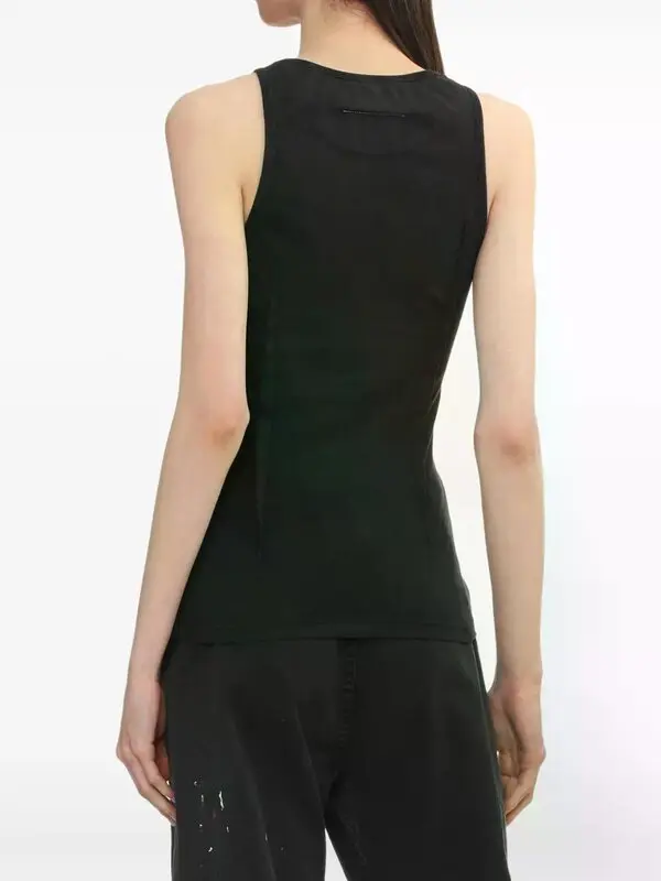 MAISON MARGIELA Asymmetrical-panel Tank Top