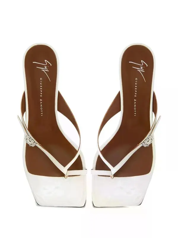 GIUSEPPE ZANOTTI Amandhine Sandals - White