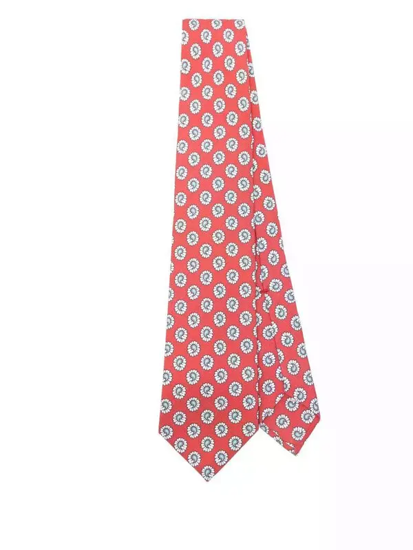 BARBA NAPOLI Paisley-jacquard Neck Tie