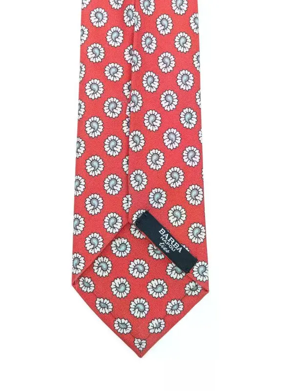 BARBA NAPOLI Paisley-jacquard Neck Tie