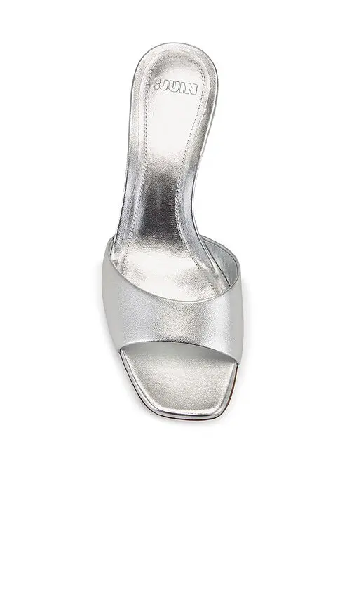 3JUIN Lea Metallic Sandals