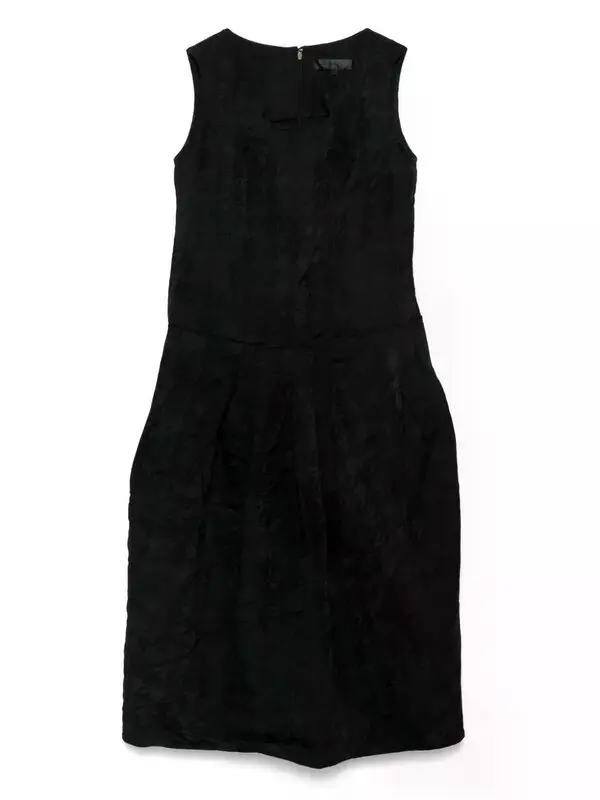 Comme Des Garçons Jacquard Midi Dress