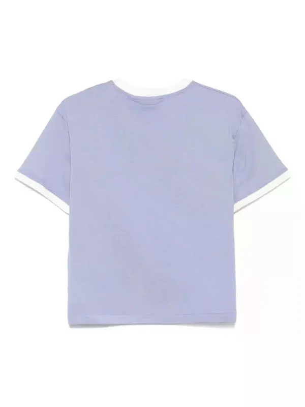 Gcds Ti Amo' Glittered T-shirt - Purple
