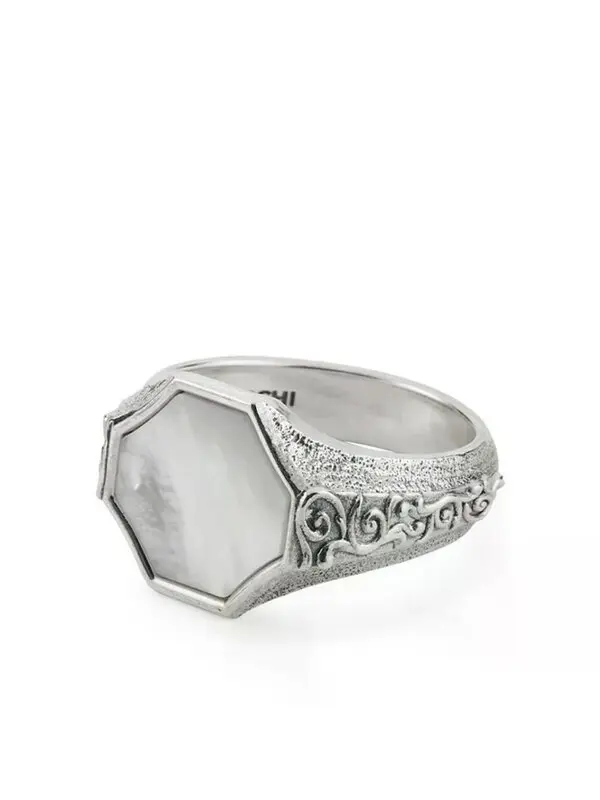 Emanuele Bicocchi Brushed Ring