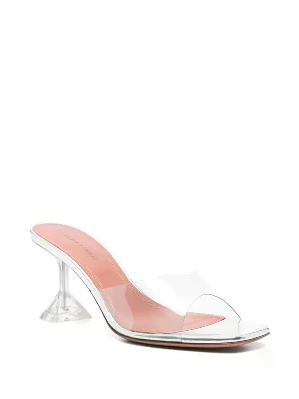 Amina Muaddi Lupita Glass Slippers