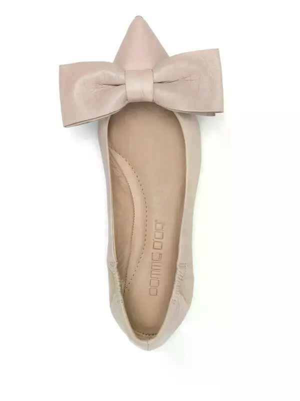 POMME D´OR Bow-detail Ballerina Flats