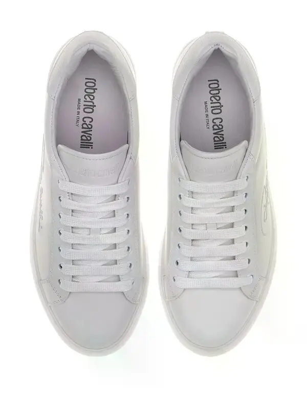 Roberto Cavalli Logo-embroidered Sneakers