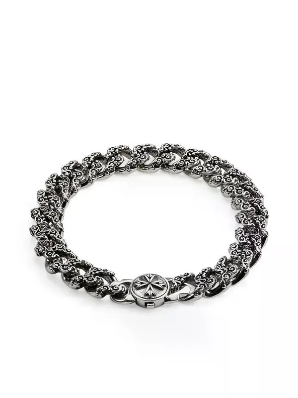 Emanuele Bicocchi Small Flourish Chain Bracelet - Silver