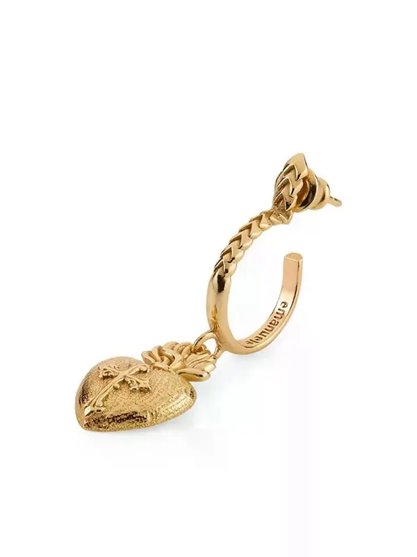 Emanuele Bicocchi Sacred Heart Earring - Gold