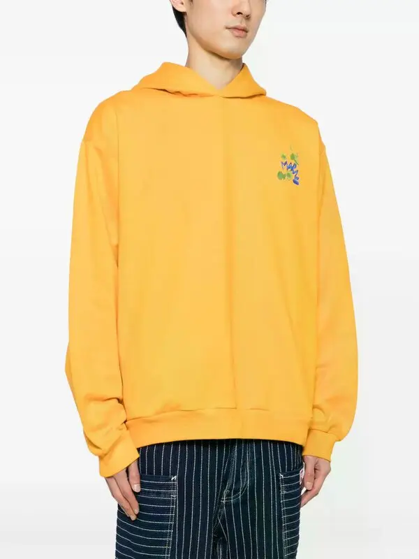 Marni Dripping Flower Logo Hoodie