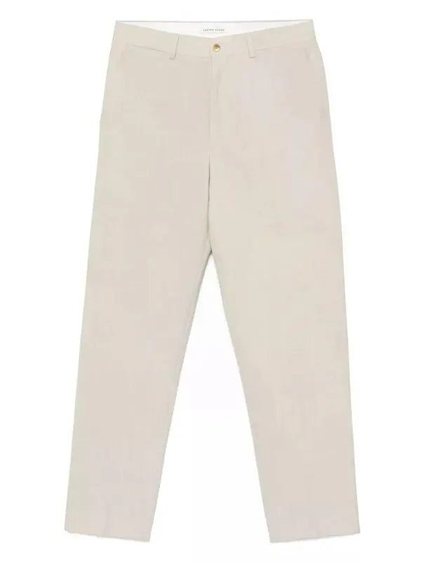 CARTER YOUNG Slub-texture Trousers