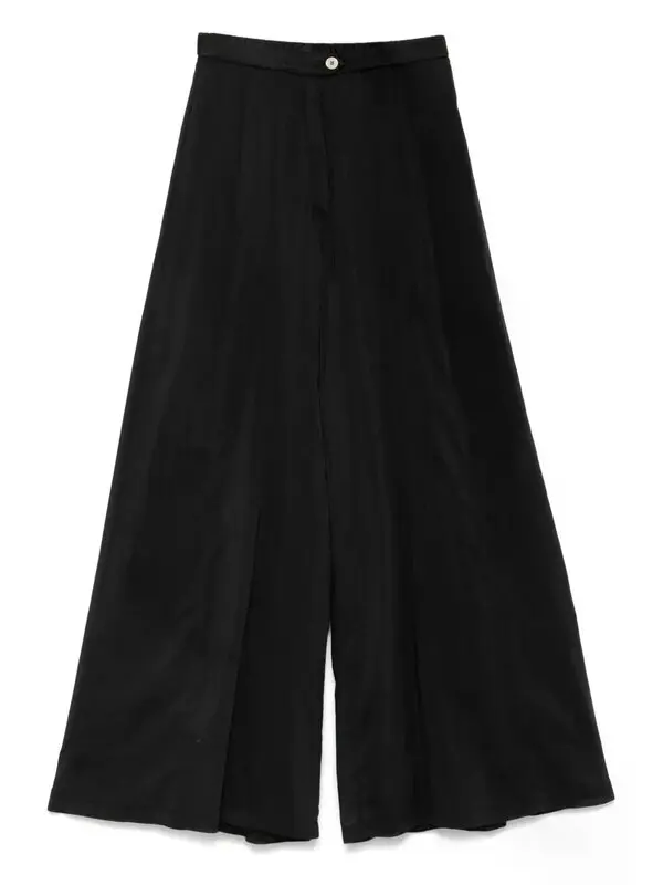 FORTE_FORTE Semi-sheer Palazzo Trousers