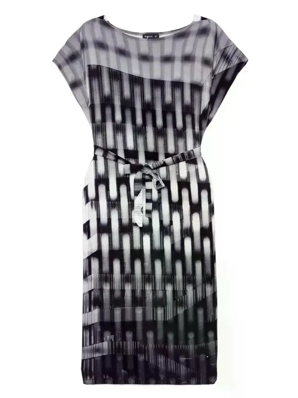 AGNÈS B. Printed Midi Dress