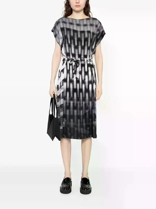 AGNÈS B. Printed Midi Dress