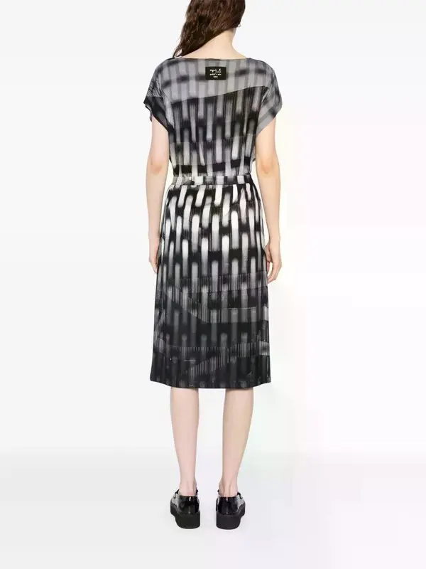 AGNÈS B. Printed Midi Dress
