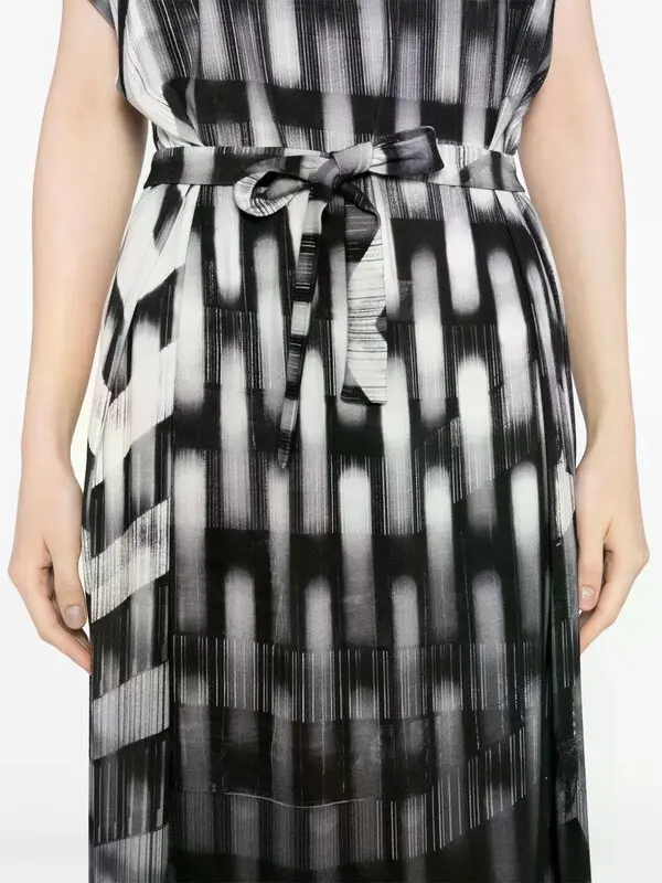 AGNÈS B. Printed Midi Dress