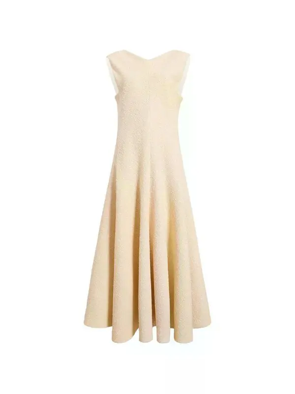 Khaite Mellie Maxi Dress - Neutrals