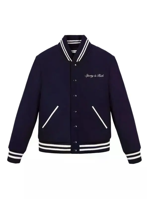 SPORTY & RICH Carlyle Varsity Jacket