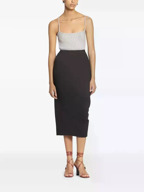 LANVIN Ribbed Knit Top