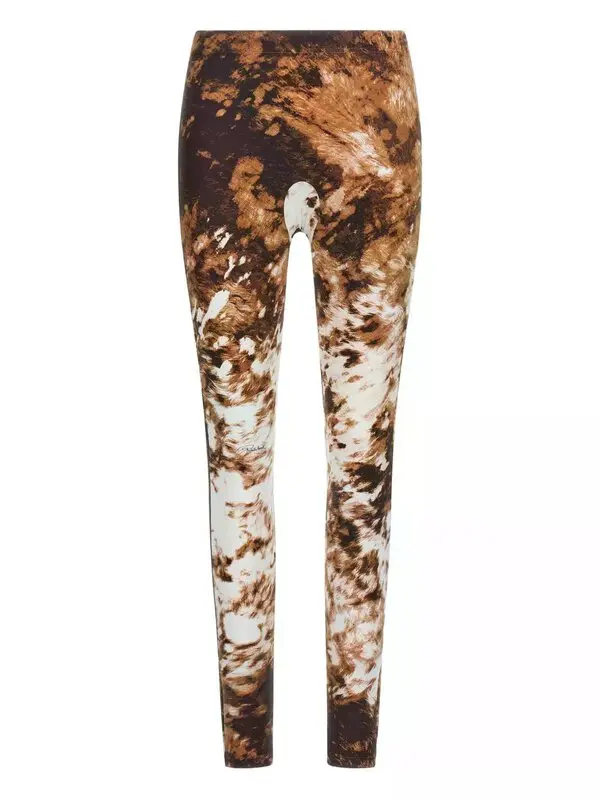 Roberto Cavalli Appaloosa-print Leggings