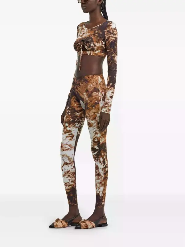Roberto Cavalli Appaloosa-print Leggings