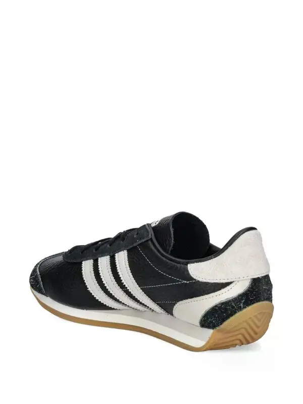 Adidas Country Og Panelled Sneakers - Black