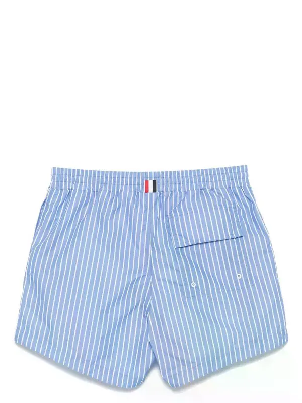 Thom Browne Pinstriped Swim Shorts