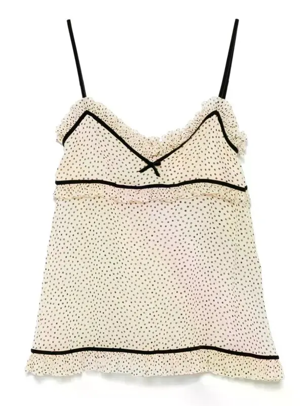 Valentino Garavani Polka Dot Camisole