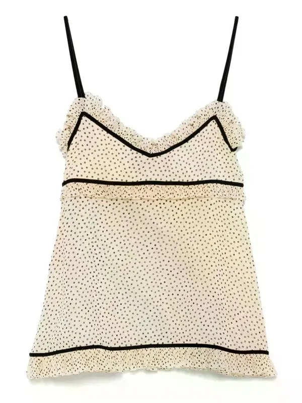 Valentino Garavani Polka Dot Camisole