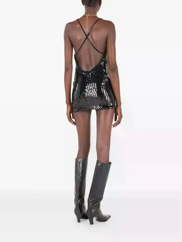 Roberto Cavalli Sequined Mini Dress
