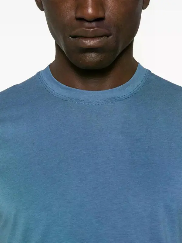 TOM FORD Embroidered-logo T-shirt - Blue