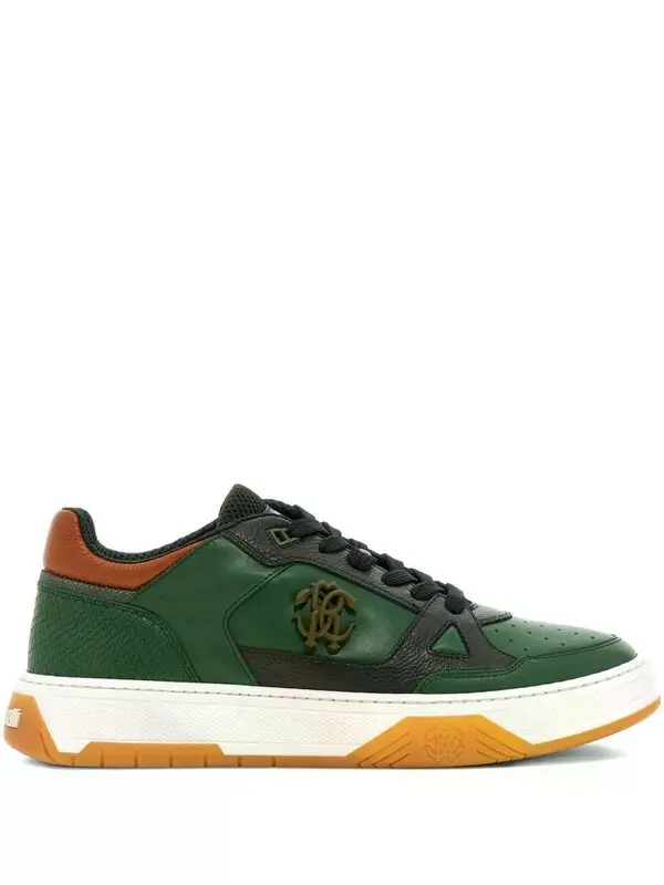 Roberto Cavalli Debossed-logo Sneakers