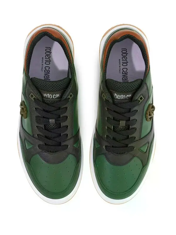 Roberto Cavalli Debossed-logo Sneakers