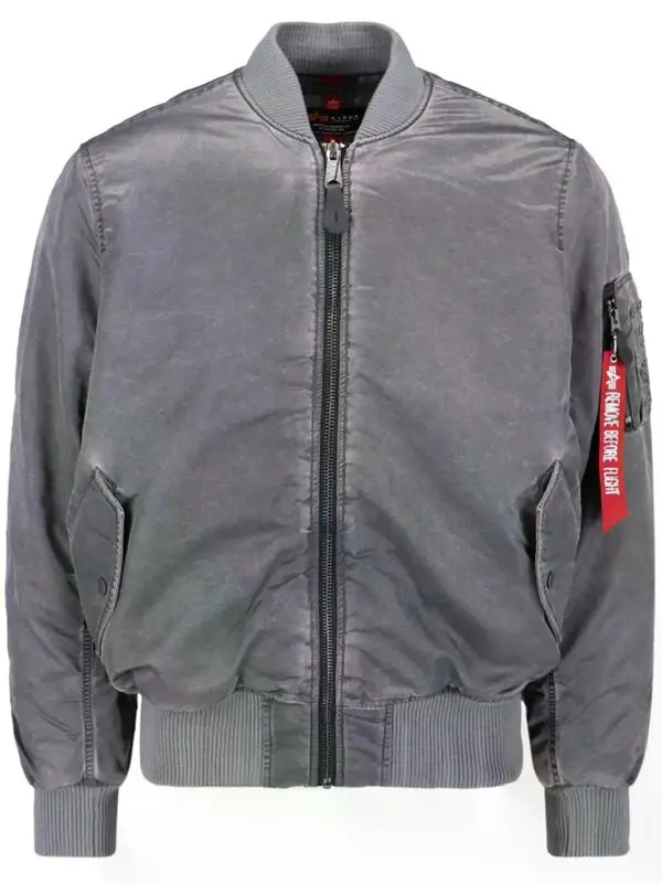 Buy Alpha Industries Ma-1 Bomber Jacket - Grey At 34% Off