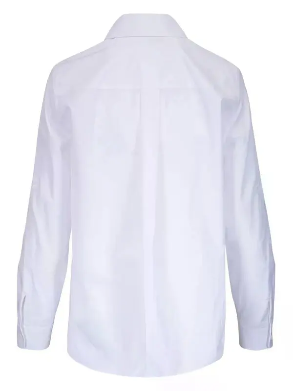 Lafayette 148 New York Spread Collar Shirt