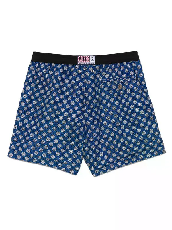 MC2 SAINT BARTH Inter-print Swim Shorts