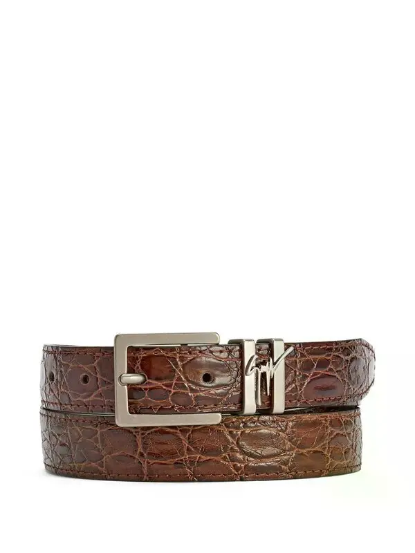 GIUSEPPE ZANOTTI Teodore Belt - Brown