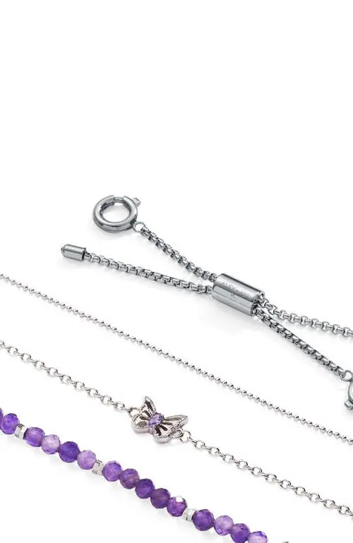 ALEX AND ANI Butterfly Stranded Bracelet Set