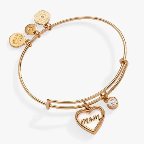 ALEX AND ANI Mom Bangle Bracelet - Gold