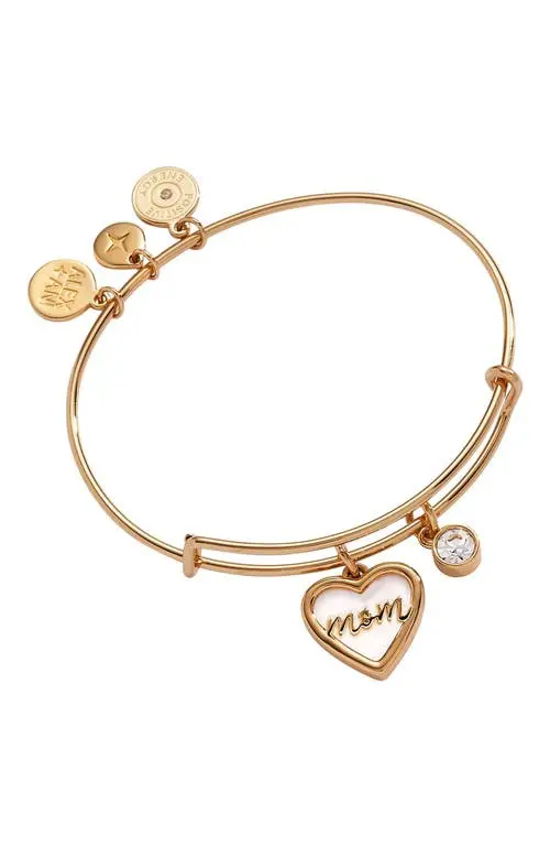 ALEX AND ANI Mom Bangle Bracelet - Gold
