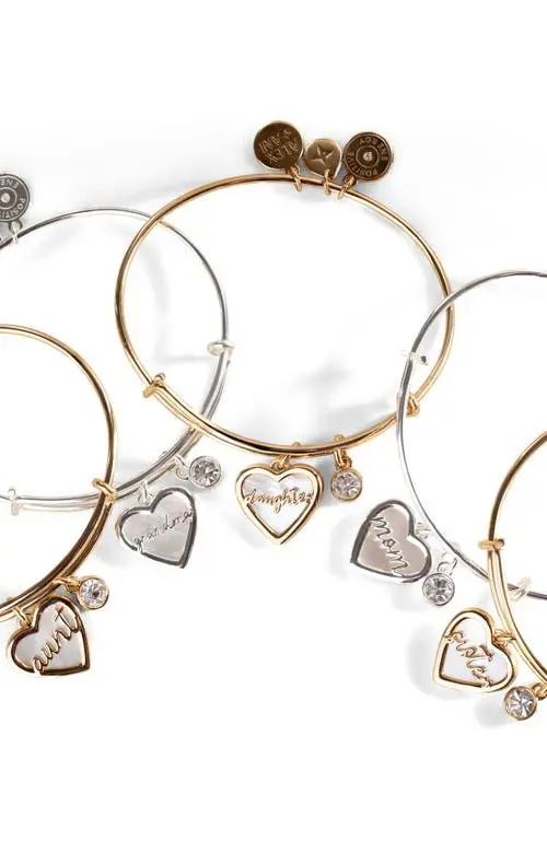ALEX AND ANI Mom Bangle Bracelet - Gold