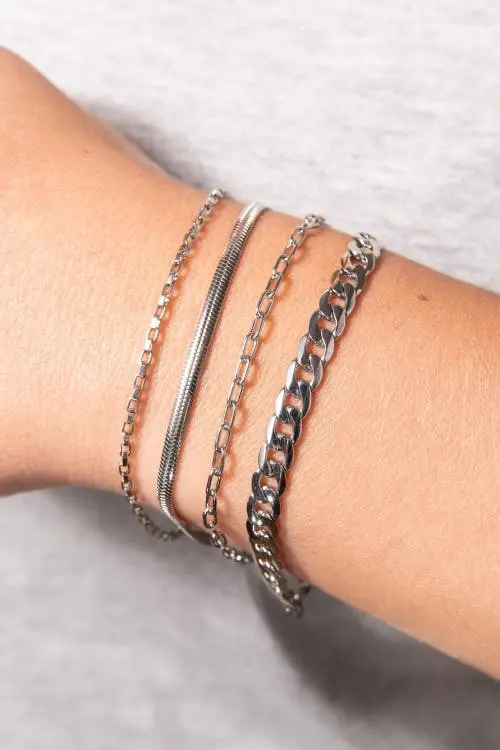 ALEX AND ANI Everyday Paperclip Chain Bracelet - Silver