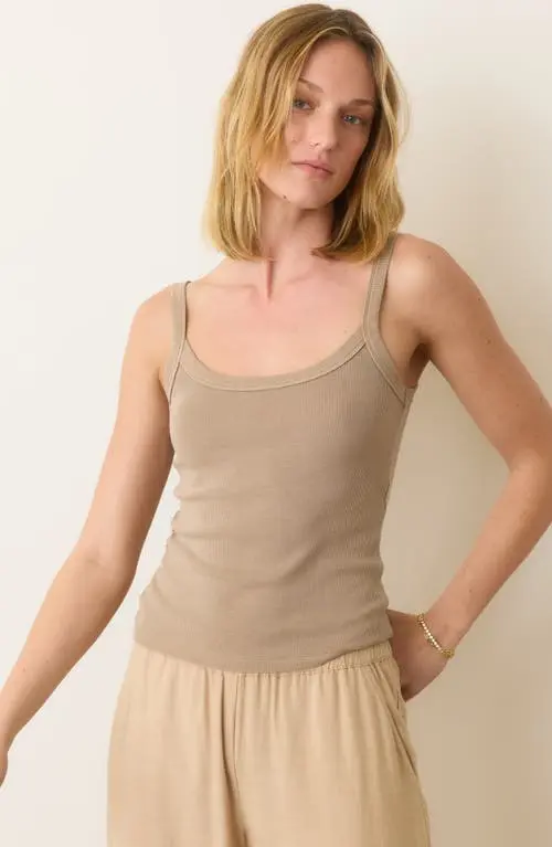 Marine Layer Lexi Sun-in Crop Rib Camisole