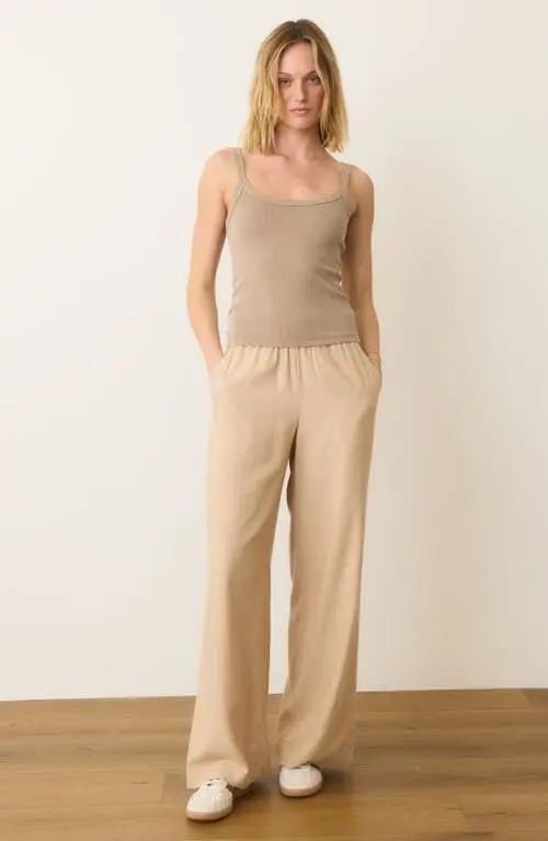 Marine Layer Lexi Sun-in Crop Rib Camisole