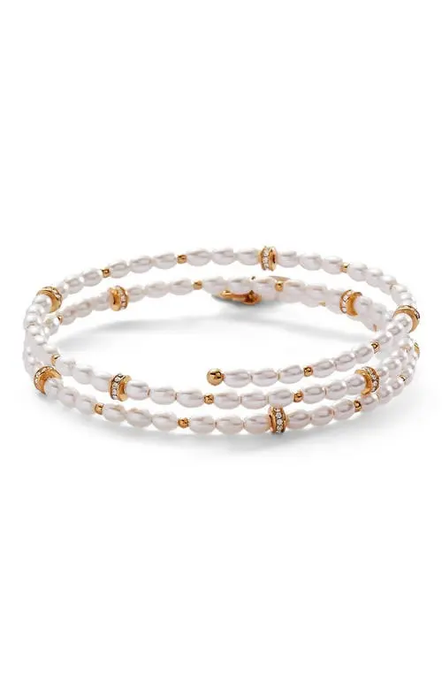 ALEX AND ANI Wrap Bracelet - Pearl
