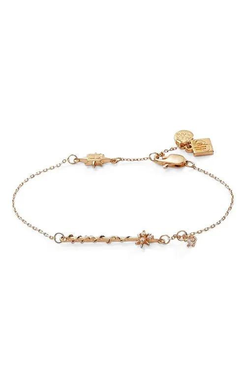 ALEX AND ANI Harry Potter™ Hermione Wand Bracelet - Gold