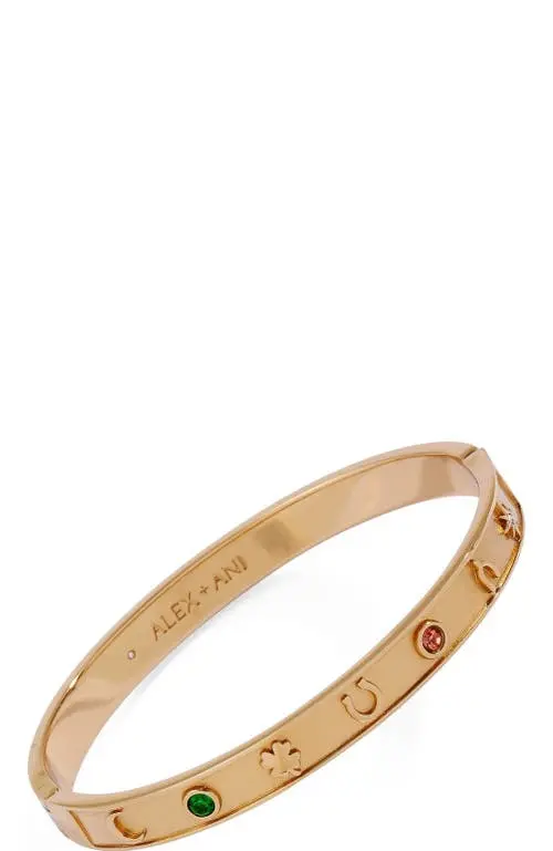 ALEX AND ANI Lucky Hinge Bangle Bracelet