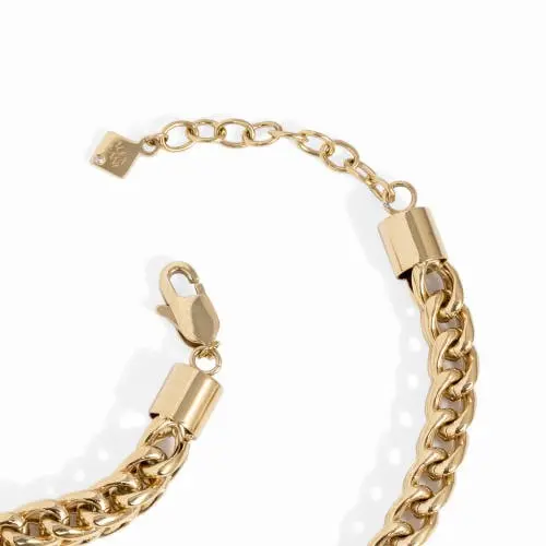 ALEX AND ANI Wheat Chain Bracelet - Gold